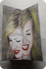 Krysthle's Visual Blog: Self-portrait exercises